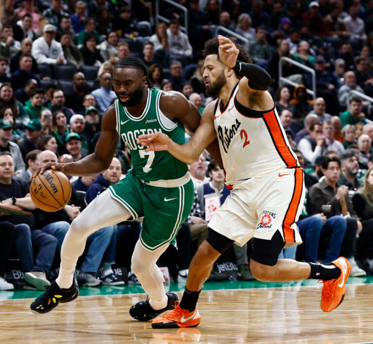 NBA Trade Idea Sends Boston Celtics Star Jaylen Brown to Detroit ...