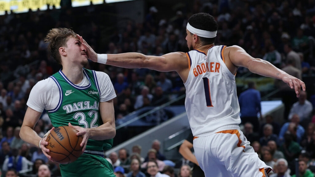 ‘He’s the Real Deal’: Devin Booker Praises Cooper Flagg After Phoenix ...