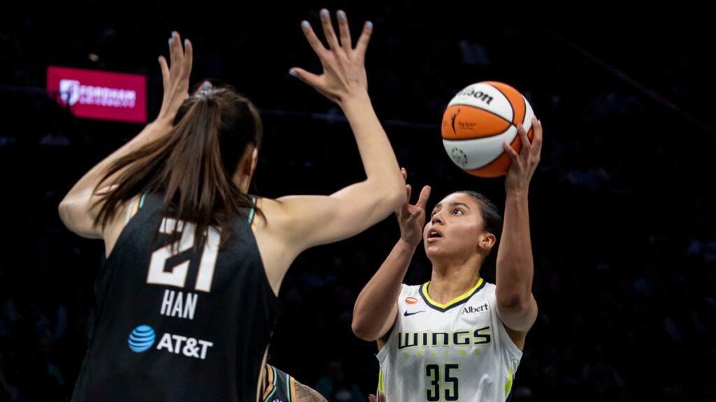 Azzi Fudd’s Rookie Record, Wings’ Defense Power Win Over Liberty