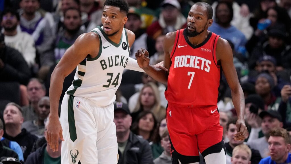 NBA Trade Proposal Sends Giannis To Warriors, Durant To Wolves